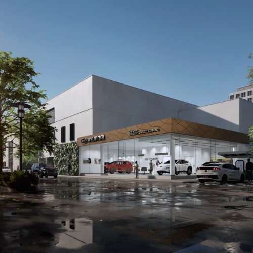 GENESIS SHOWROOM, DUBAI - Interior Design & Construction Experts